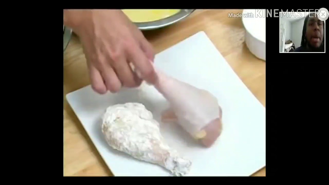 (REUPLOAD) WHAT LEVEL OF DISRESPECT IS THIS?!- How To Deep Fry Chicken ...