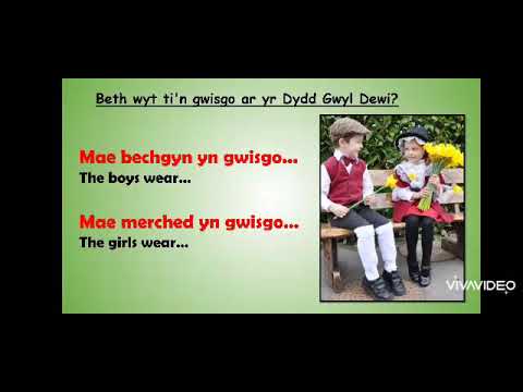 Welsh National Dress - Beth wyt ti'n gwisgo? - YouTube