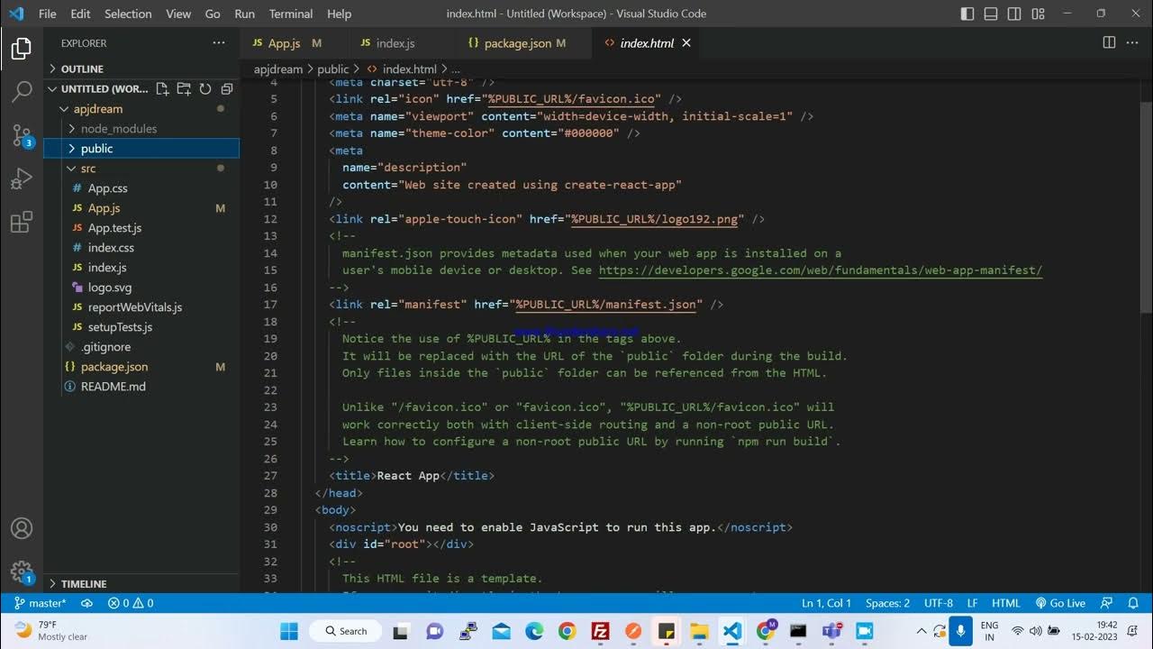 React JS intro in Tamil - Part 2 - YouTube