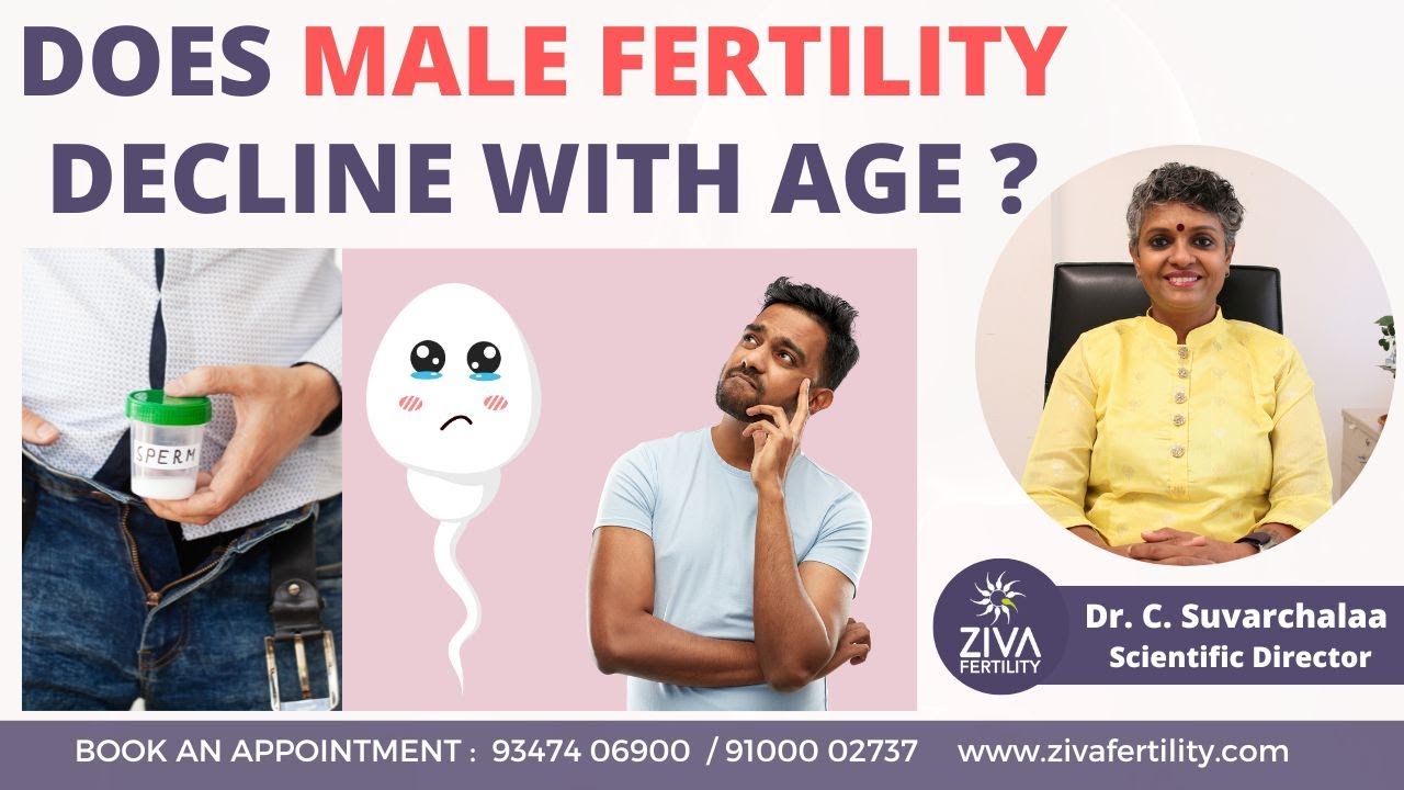 Does Male Fertility Decline With Age | Male Infertility | Dr C ...