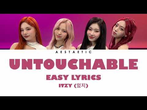 ITZY (있지) 'Untouchable' Easy Lyrics - YouTube