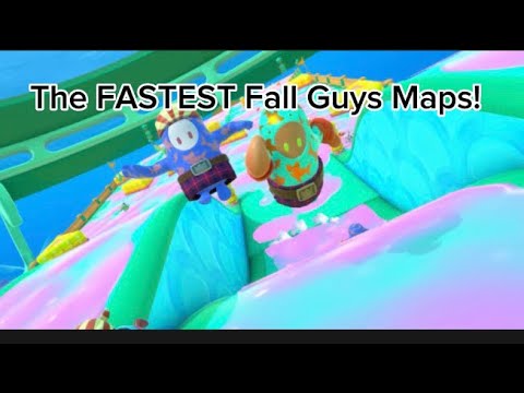 The FASTEST Fall Guys Maps!! - YouTube