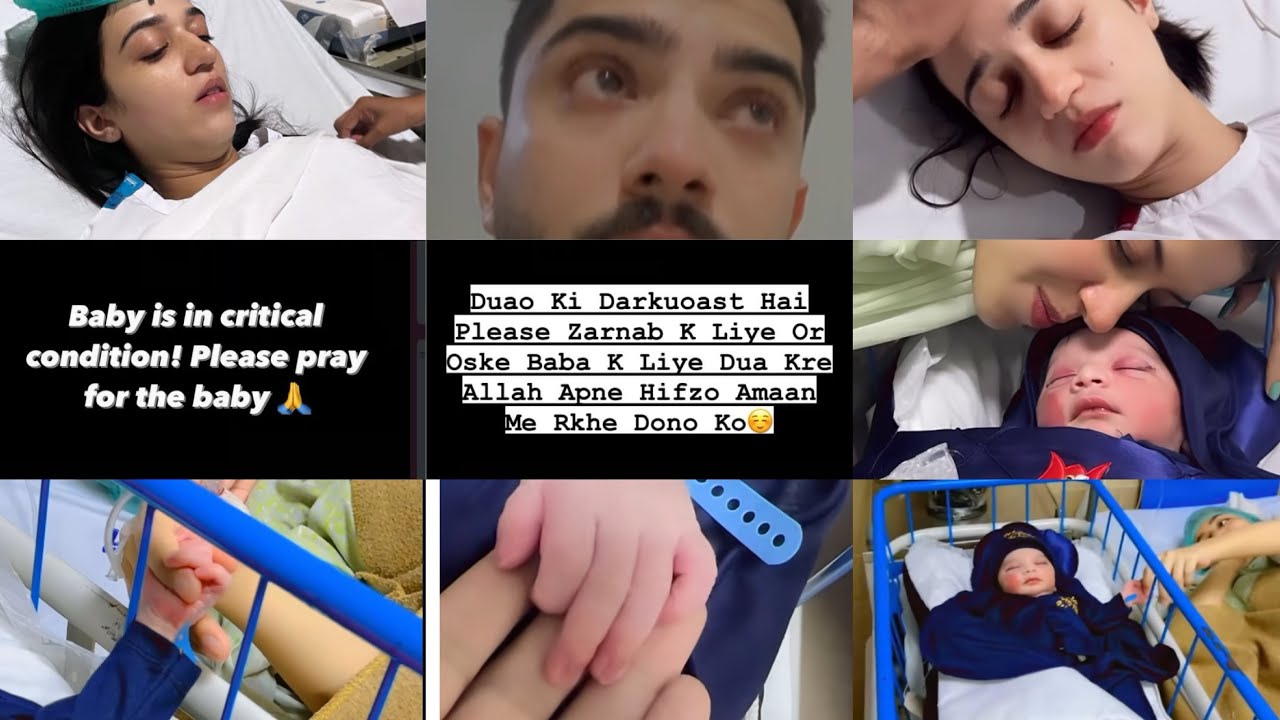 Zarnab & Laraib gave birth to premature baby | laraiab update news from ...