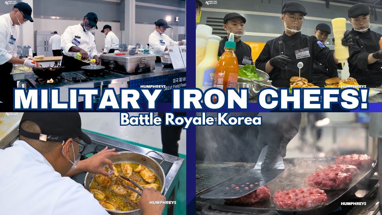 Military Cooking Competition Korea! - YouTube