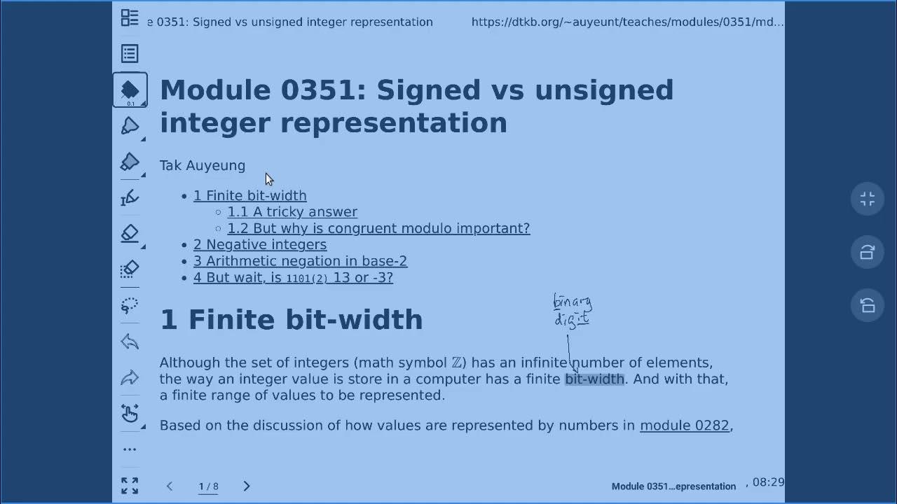20240206 CISP 310 signed vs unsigned - YouTube