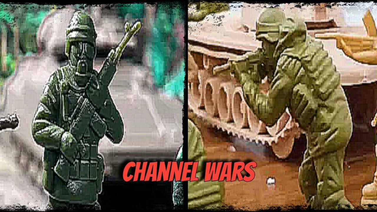 Army Men | Channel Wars | Part 3 | A Toy Army Men Stop Motion - YouTube