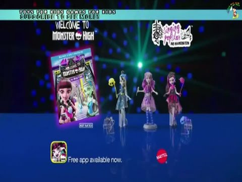 Welcome To Monster high New Commercial Tv Dolls - YouTube