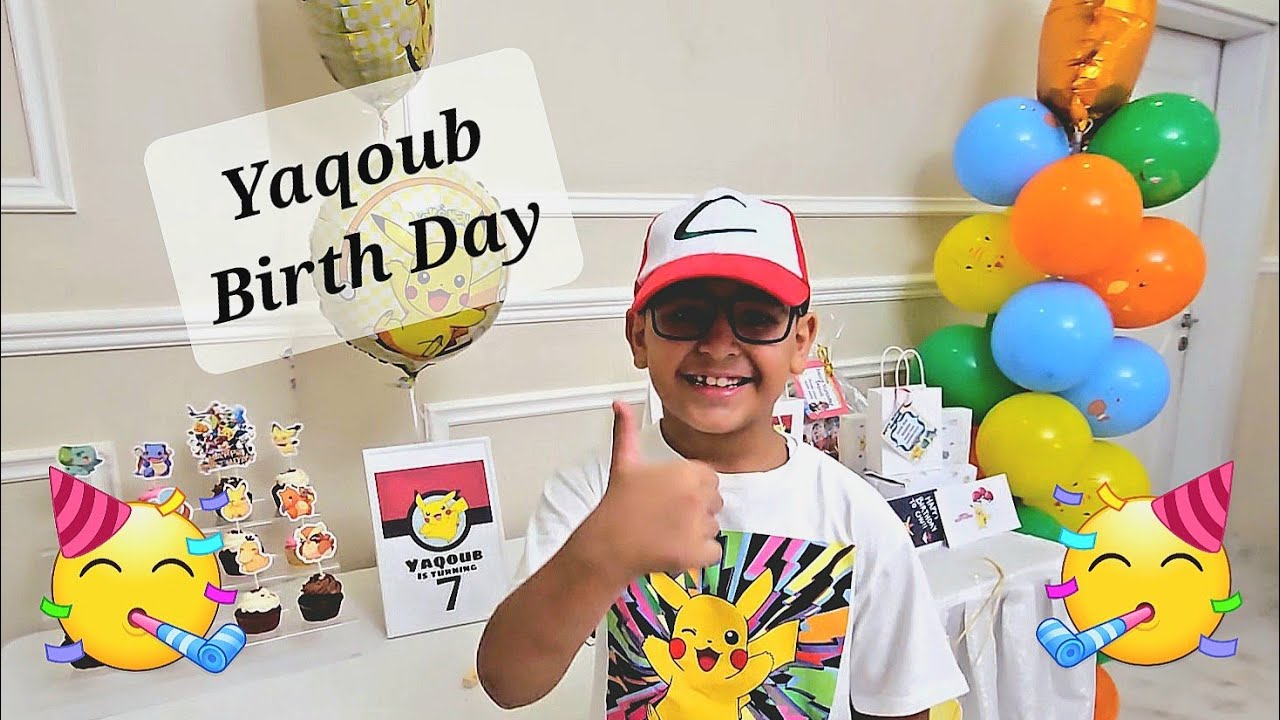 يعقوب صار عمره 7 سنين 😁 | Yaqoub turns 7 😁 - YouTube