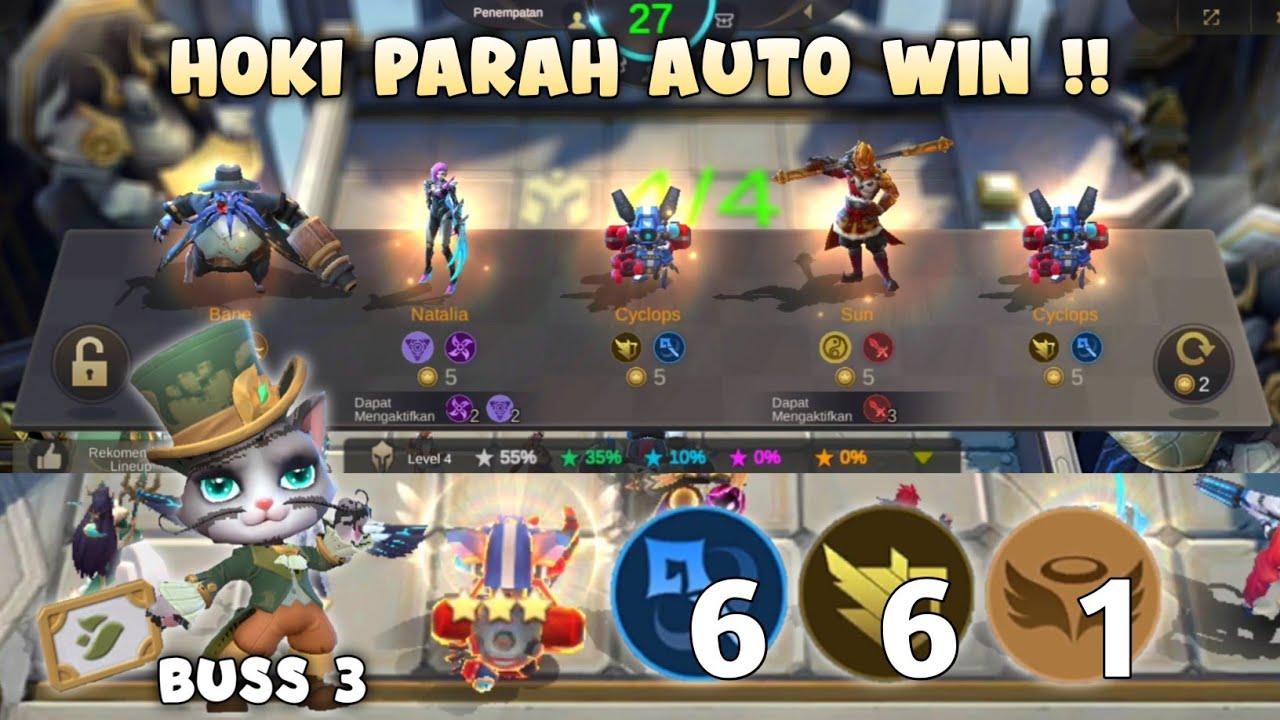 NEW GAMEPLAY BUSS 3 I CARA MUDAH BIKIN HYPER HERO LEGEND BINTANG 3 PAKAI COMMANDER BUSS SKILL 3 ...