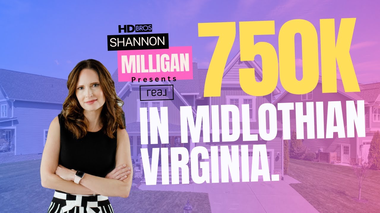 750k home in Midlothian Virginia with Shannon Milligan. - YouTube