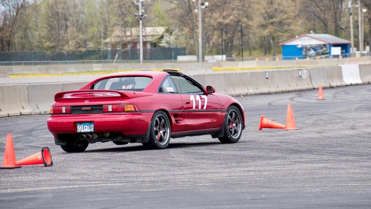 2GR MR2 Autocross - BIR 5/17/20 - YouTube