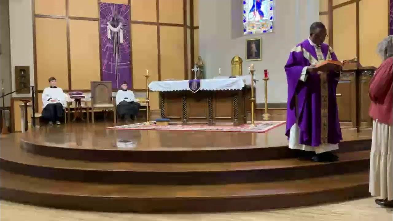 Immaculate Conception Catholic Church English Mass 2nd Sunday of Lent - YouTube