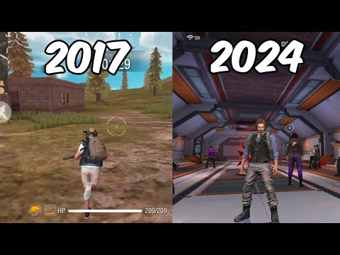 LA EVOLUCIÓN DE FREE FIRE 2017-2024 - YouTube