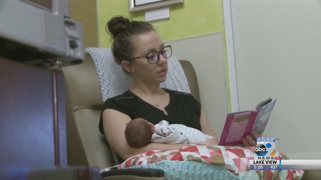 NICU launches reading program - YouTube