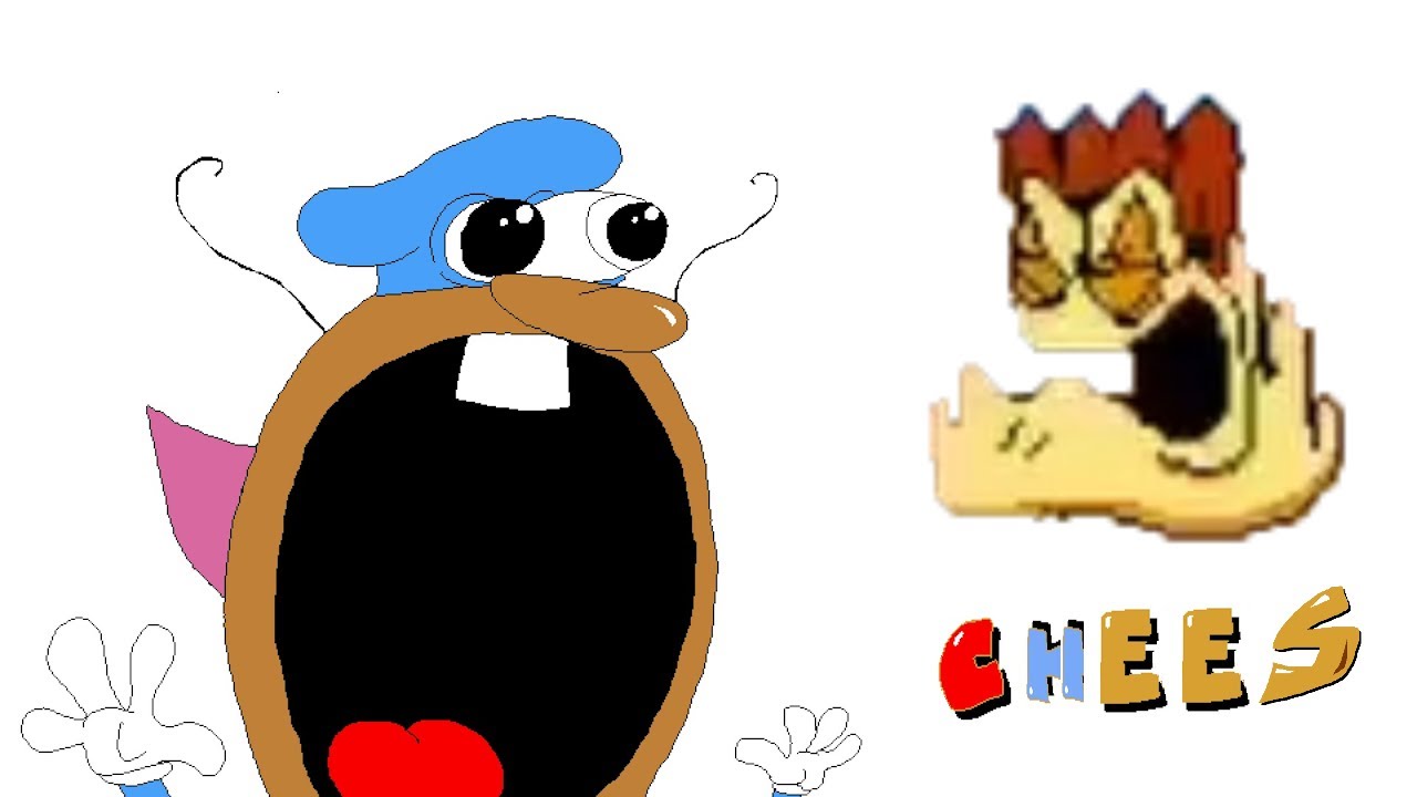 the dose BULLIES a sentient blob of cheese with a barrage of 36 bombs ...