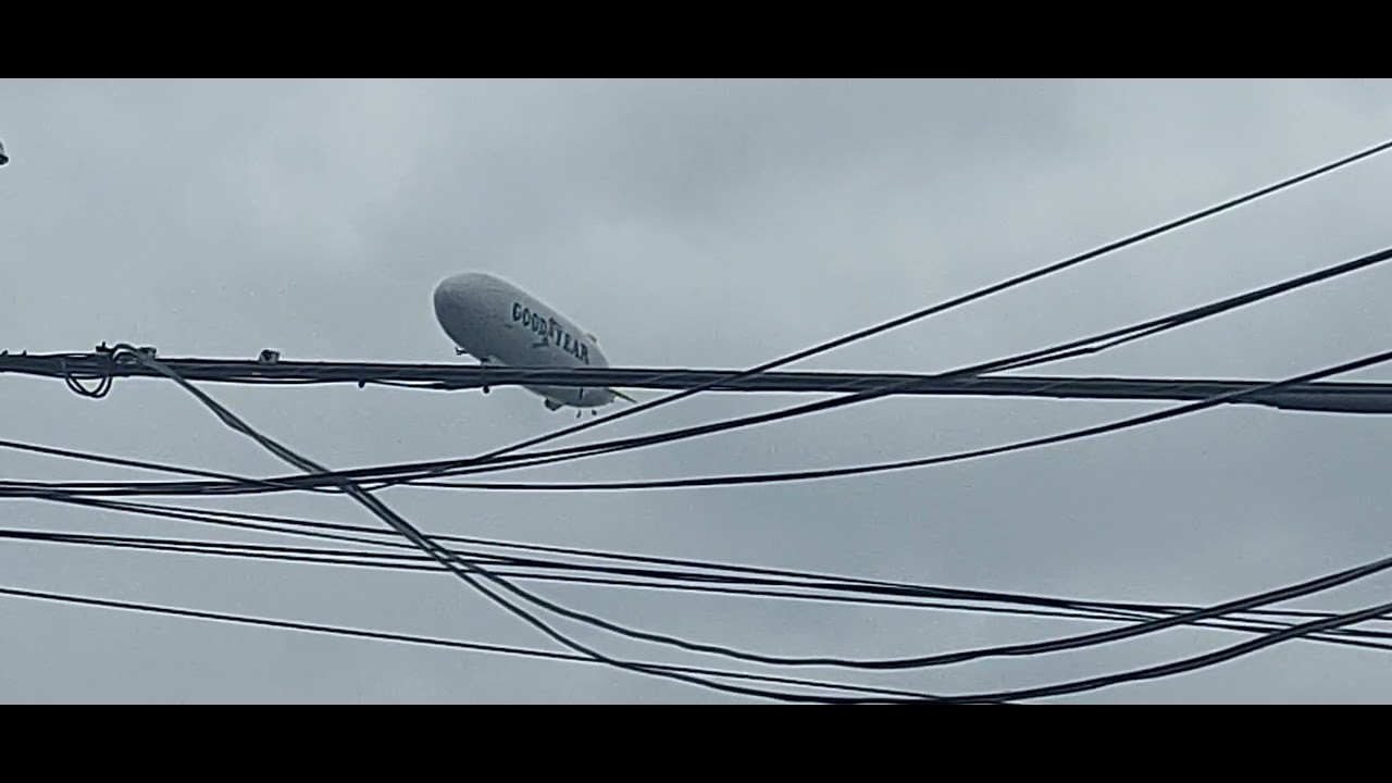 GOODYEAR BLIMP SIGHTING IN VALLEYFIELD,QUEBEC,CANADA - YouTube