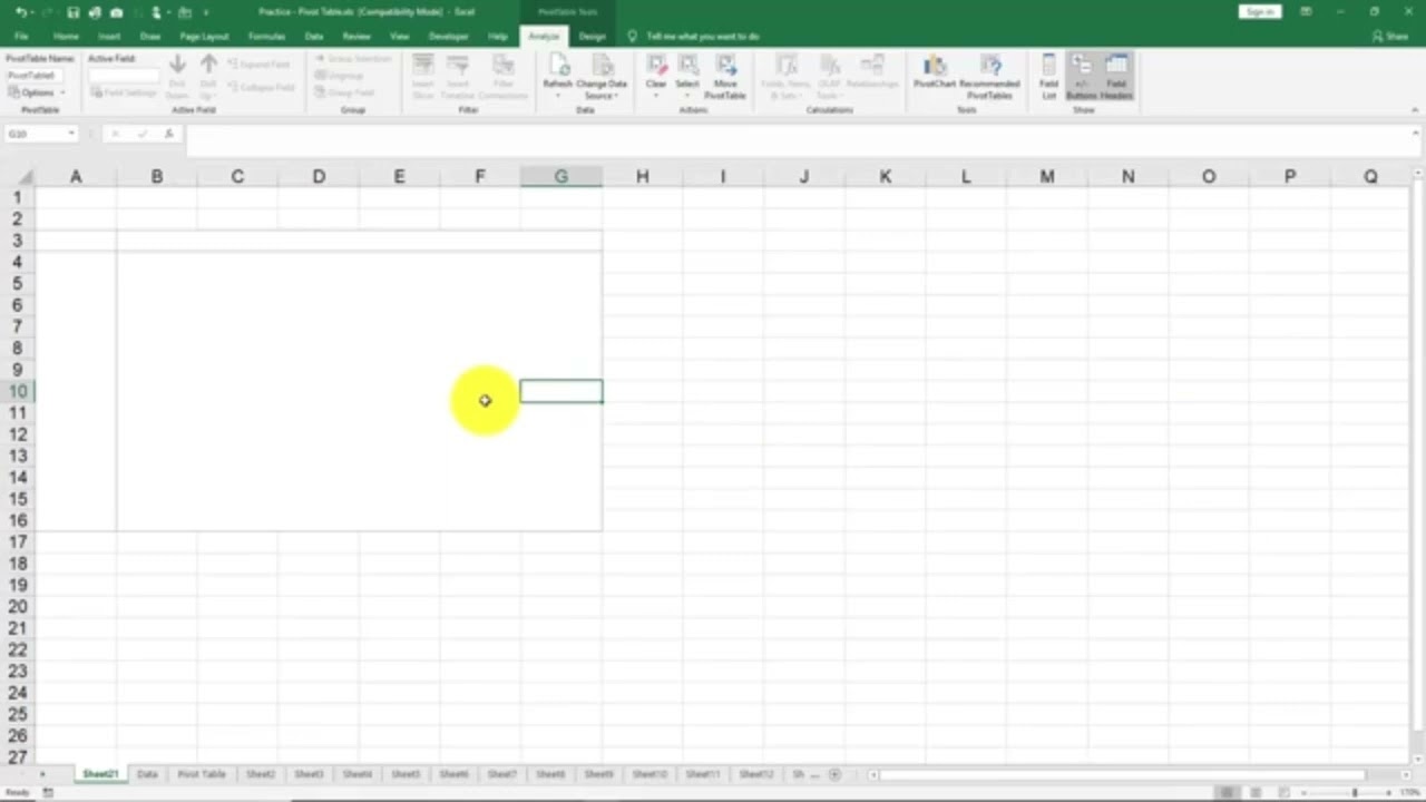 How To Create Pivot Table In Excel YouTube How To Create Pivot Table In Excel YouTube