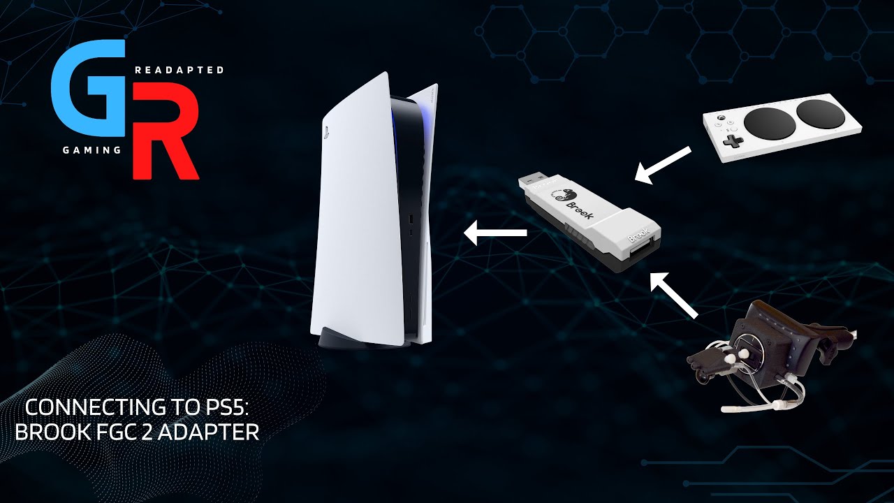 Connecting to the PlayStation 5 with the Brook FGC 2 Adapter - YouTube