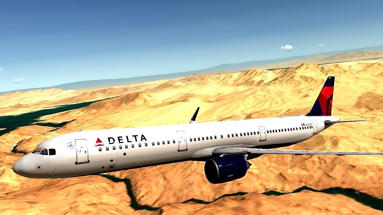 [RFS Real Flight Simulator#448]Delta Air Lines A321Neo|Atlanta-Las ...