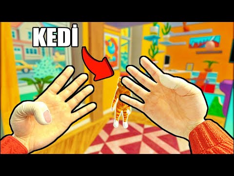 BABAANNEME DÖNÜŞÜP KEDİYİ DÖVDÜM! I Am CAT VR