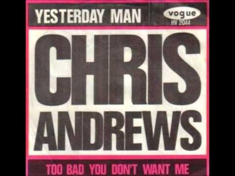 Chris Andrews Yesterday Man - YouTube Music
