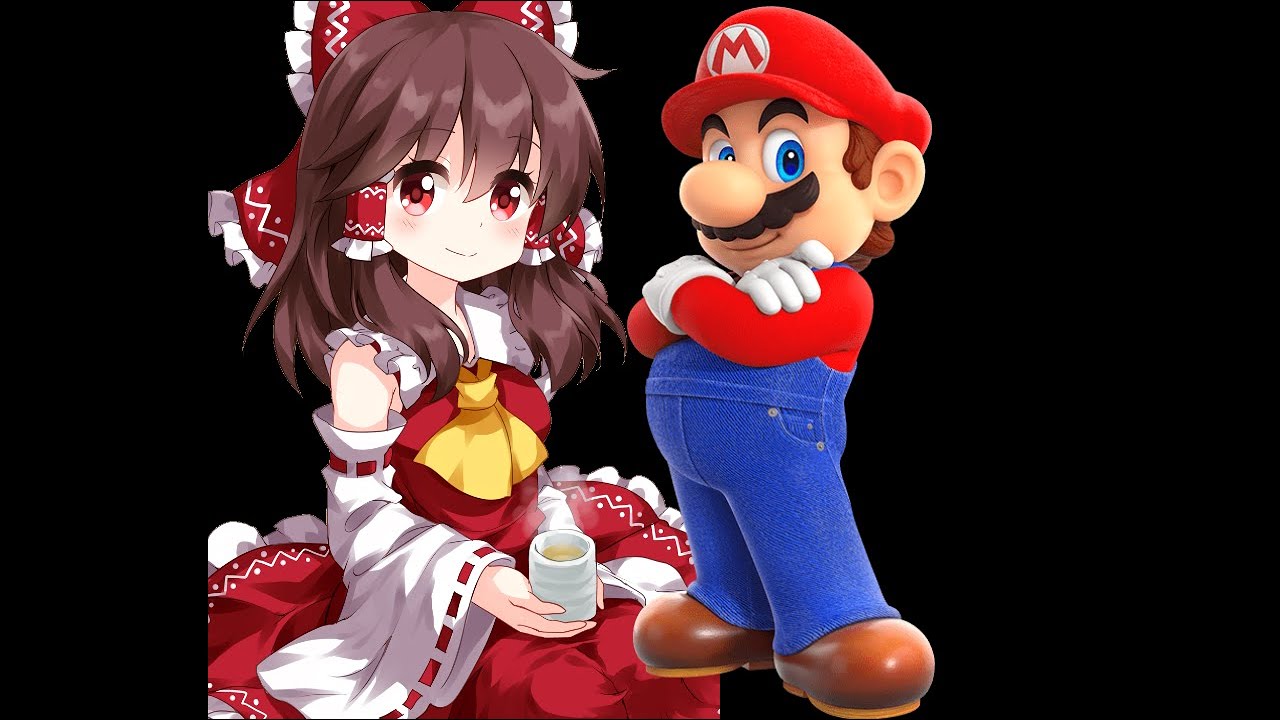 MUGEN REIMU HAKUREI KAWAII & SUPER MARIO-R - YouTube