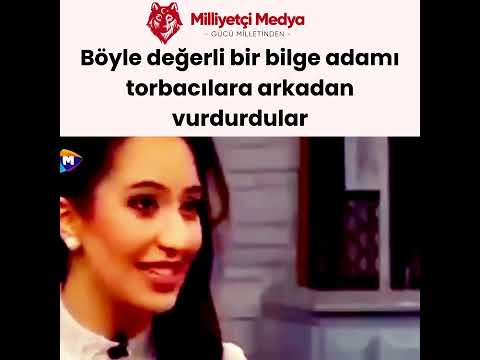 Rahmetli Sinan ATEŞ. Böyle değerli bir bilge adamı torbacılara arkadan vurdurdular.