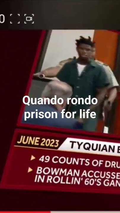 quando rondo arrested on federal charges - YouTube
