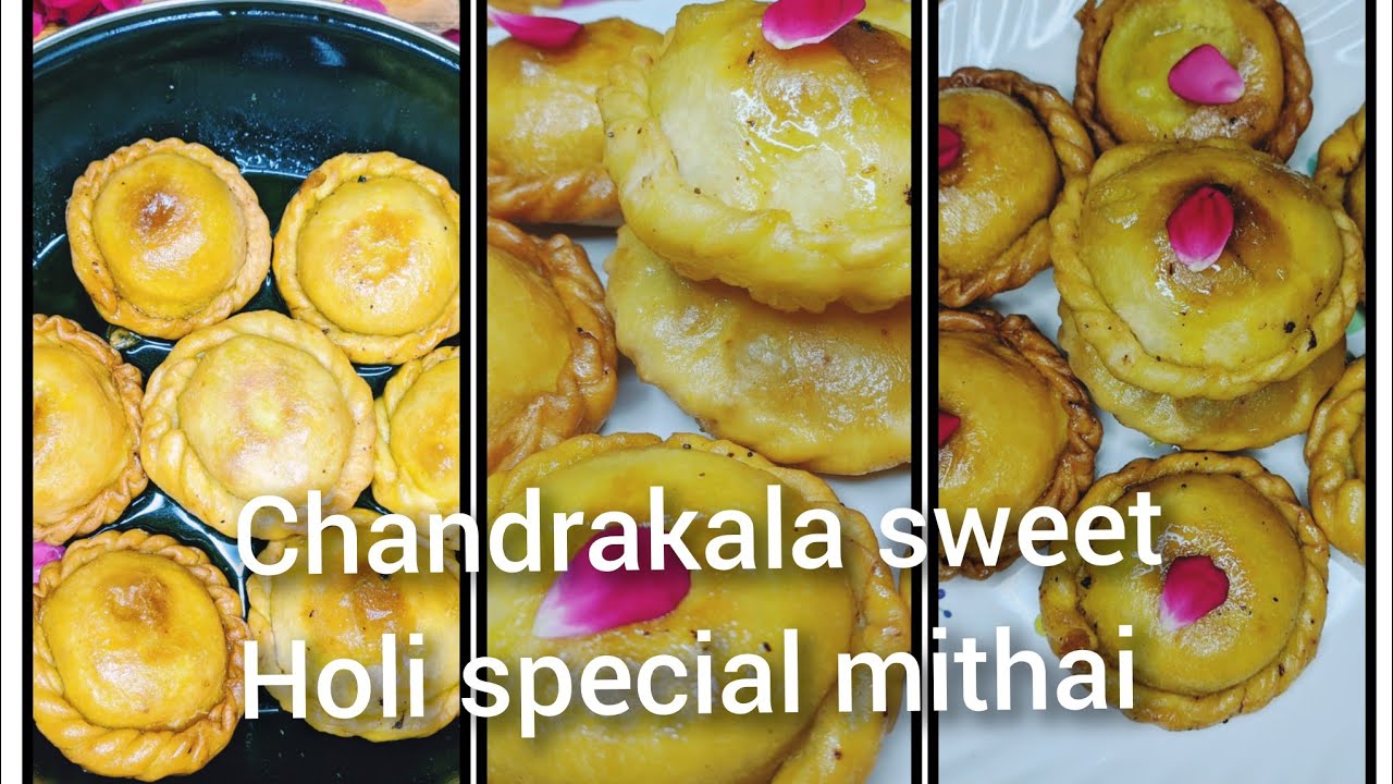 Chandrakala Recipe | Chandra Gujiya recipe |How to make chandrakala ...