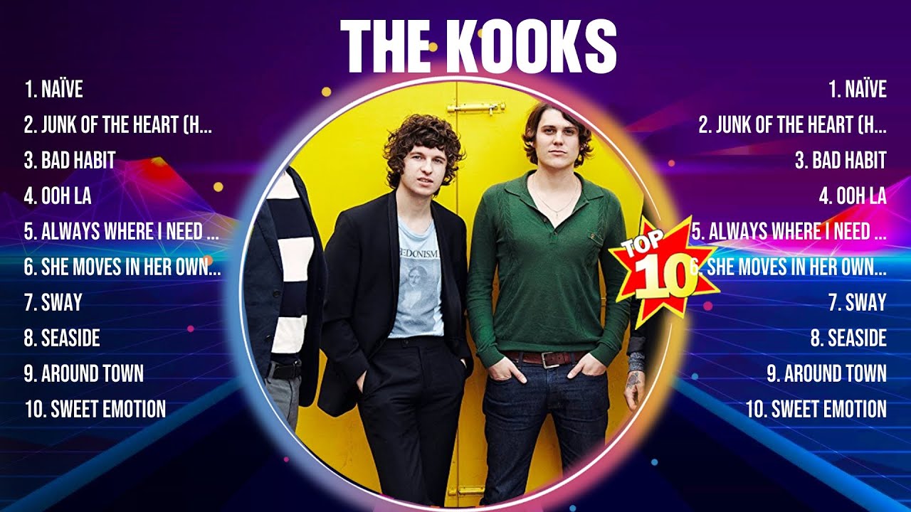 The Kooks Greatest Hits 2024 Collection - Top 10 Hits Playlist Of All ...