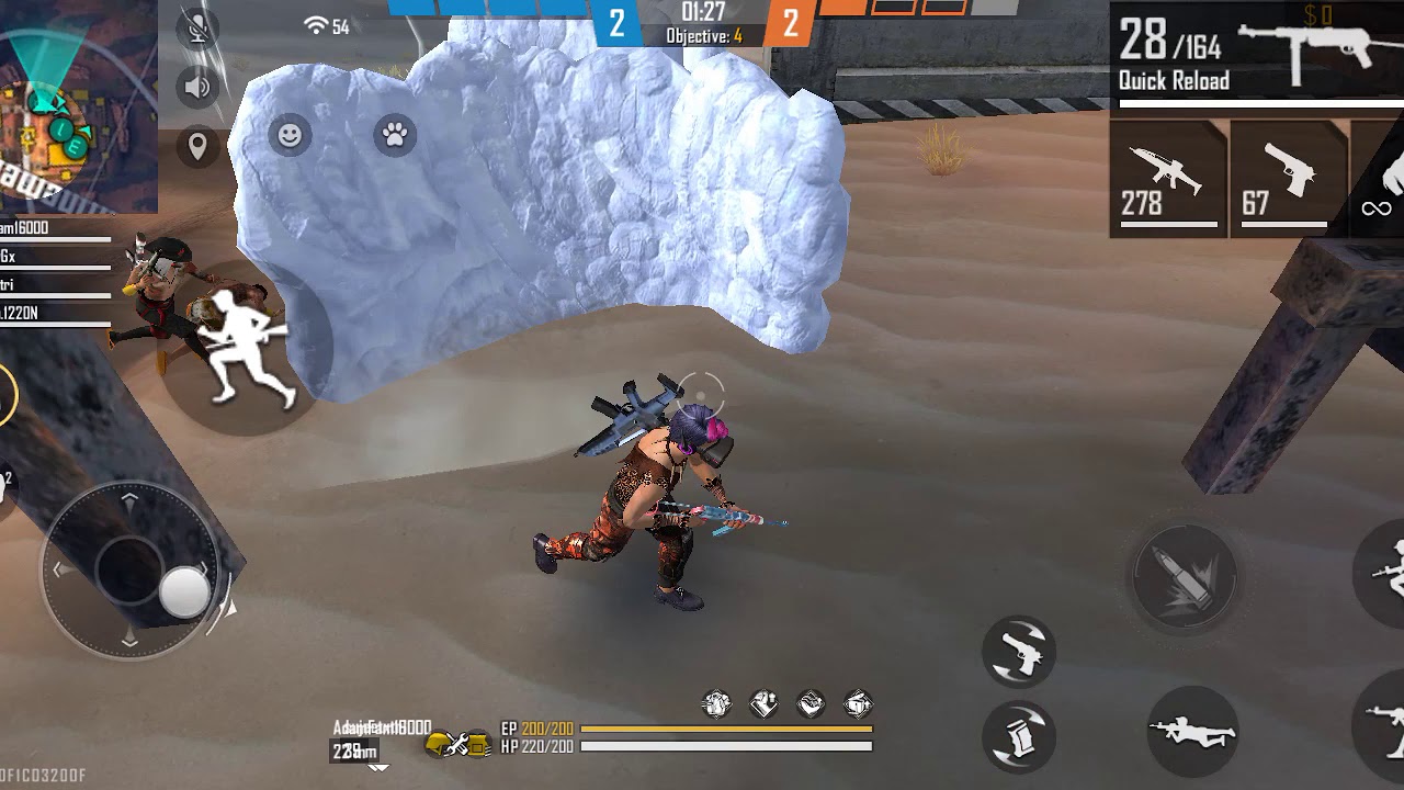 IN FREE FIRE I REACH DAIMOND 1 - YouTube