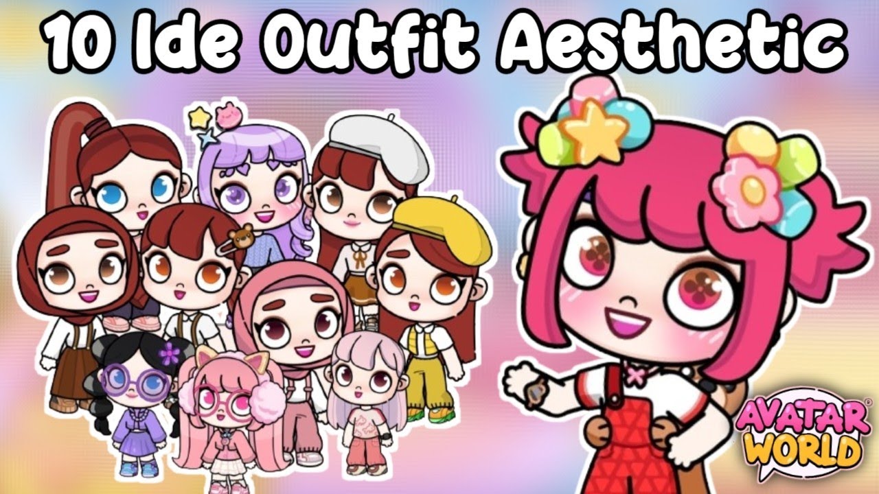 10 IDE OUTFIT AESTHETIC | AVATAR WORLD | PAZU - YouTube