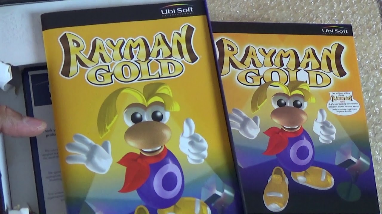 Unboxing Rayman Gold PC Game - YouTube