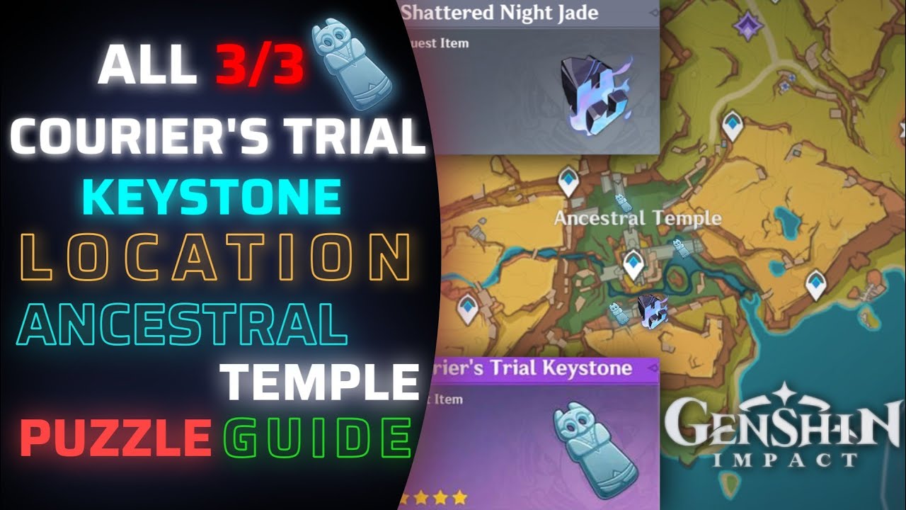 Ancestral Temple Puzzle Guide And Courier's Trial Keystone 3/3 Location ...