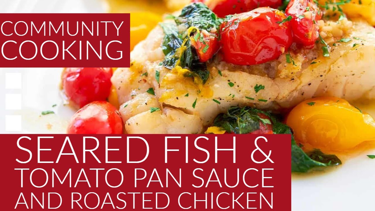 Tasty Seared Fish For Two! - Community Cooking 16.19 - YouTube
