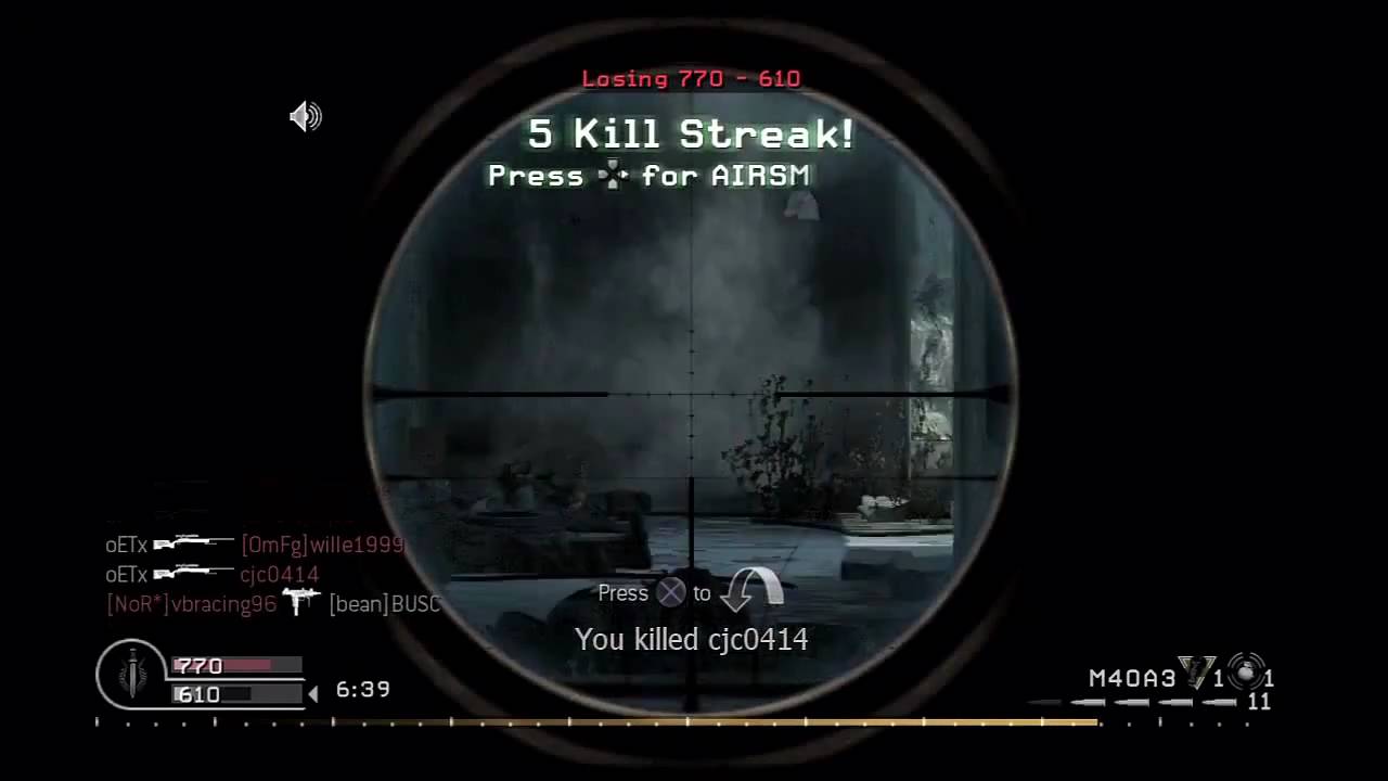 The Best COD4 Reg Scope Clip Ever ! By oETx - YouTube