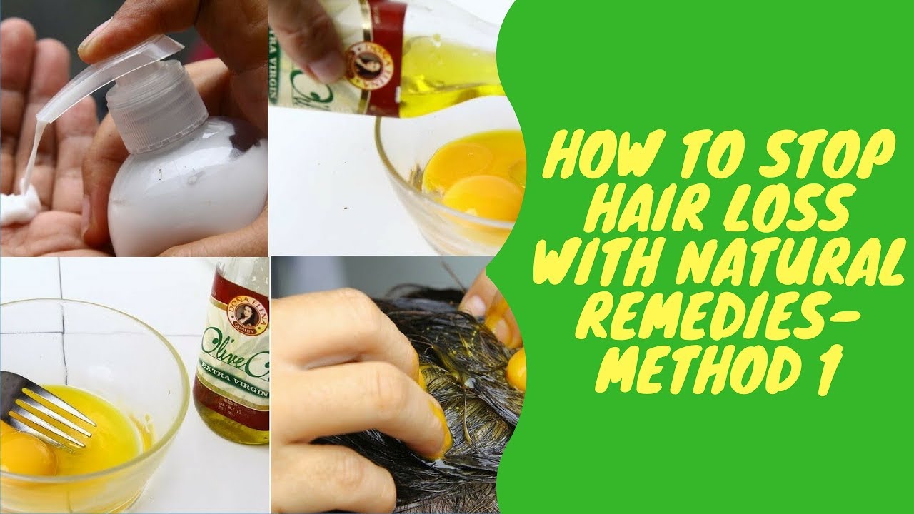 How To Stop Hair Loss With Natural Remedies Identifying Causes Of