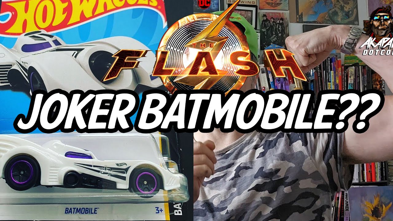 THE 1989' JOKER WHITE BATMOBILE FROM THE FLASH - YouTube