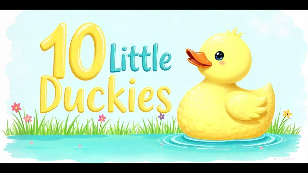 Ten Little Duckies |Nursery Rhymes & Kids Songs | Wiggle World - YouTube
