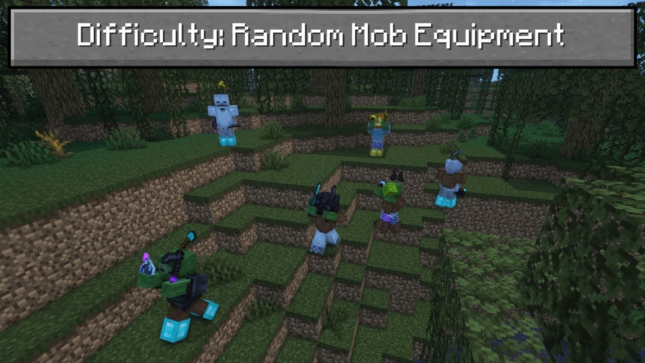 Minecraft Mob Equipment Randomizer - YouTube