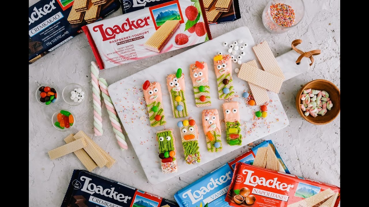 Loacker Monster Wafer Recipe - Kiddo Will Love it! - YouTube