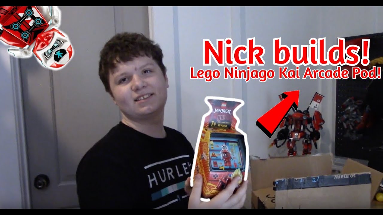 Nick Builds: Ninjago Kai Avatar - Arcade Pod! - YouTube