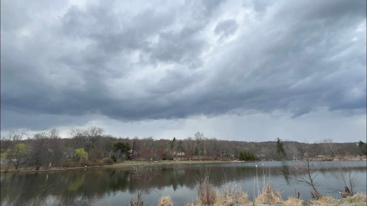 GWC Time Lapse - Series of Showers at Watchung Lake - March 31, 2025 ...