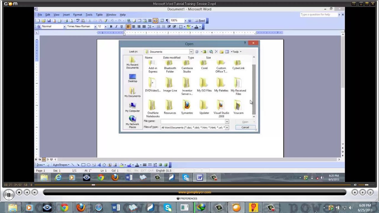 Microsoft Word Tutorial Training Session 2 for Web - YouTube