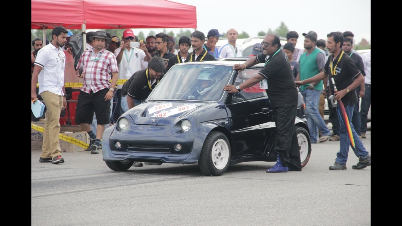 Bengaluru Drag Fest 2016 - Reva Performance modified Vs Maruti ZEN ...