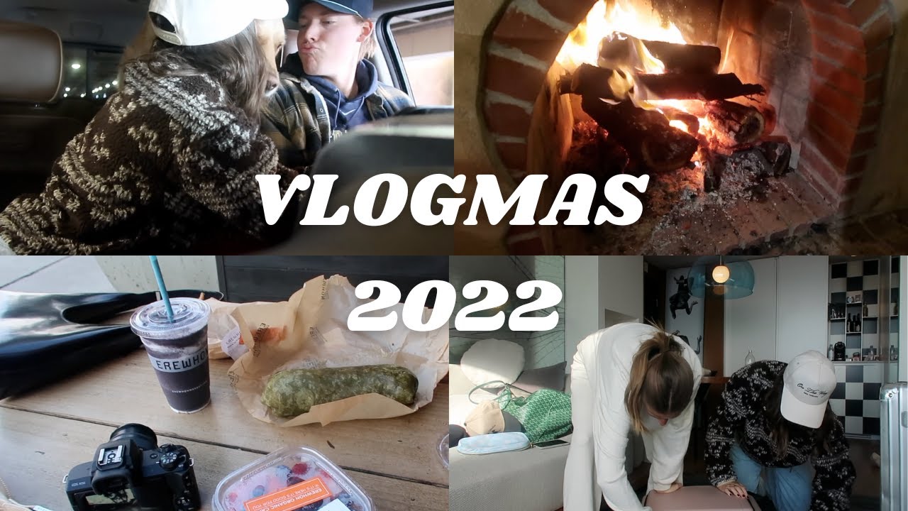 VLOGMAS: Last morning in LA, Back home, Cozy Saturday night - YouTube
