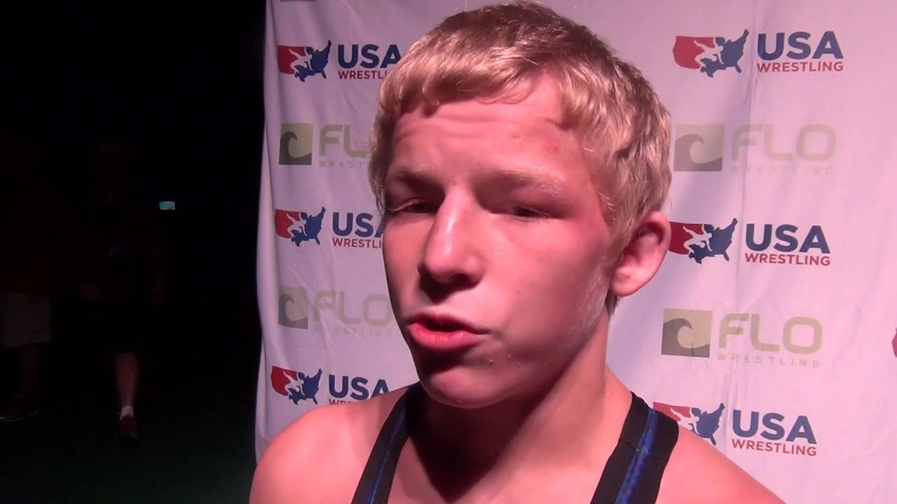 Louie Hayes (IL) 106 lbs Junior Nationals Greco champion - YouTube