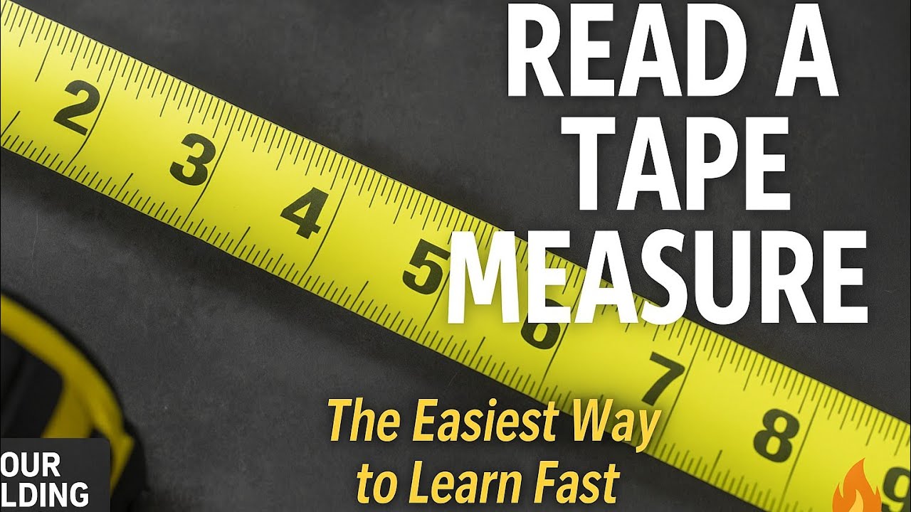 How to Read a Tape Measure — The Easiest Way to Learn Fast! - YouTube