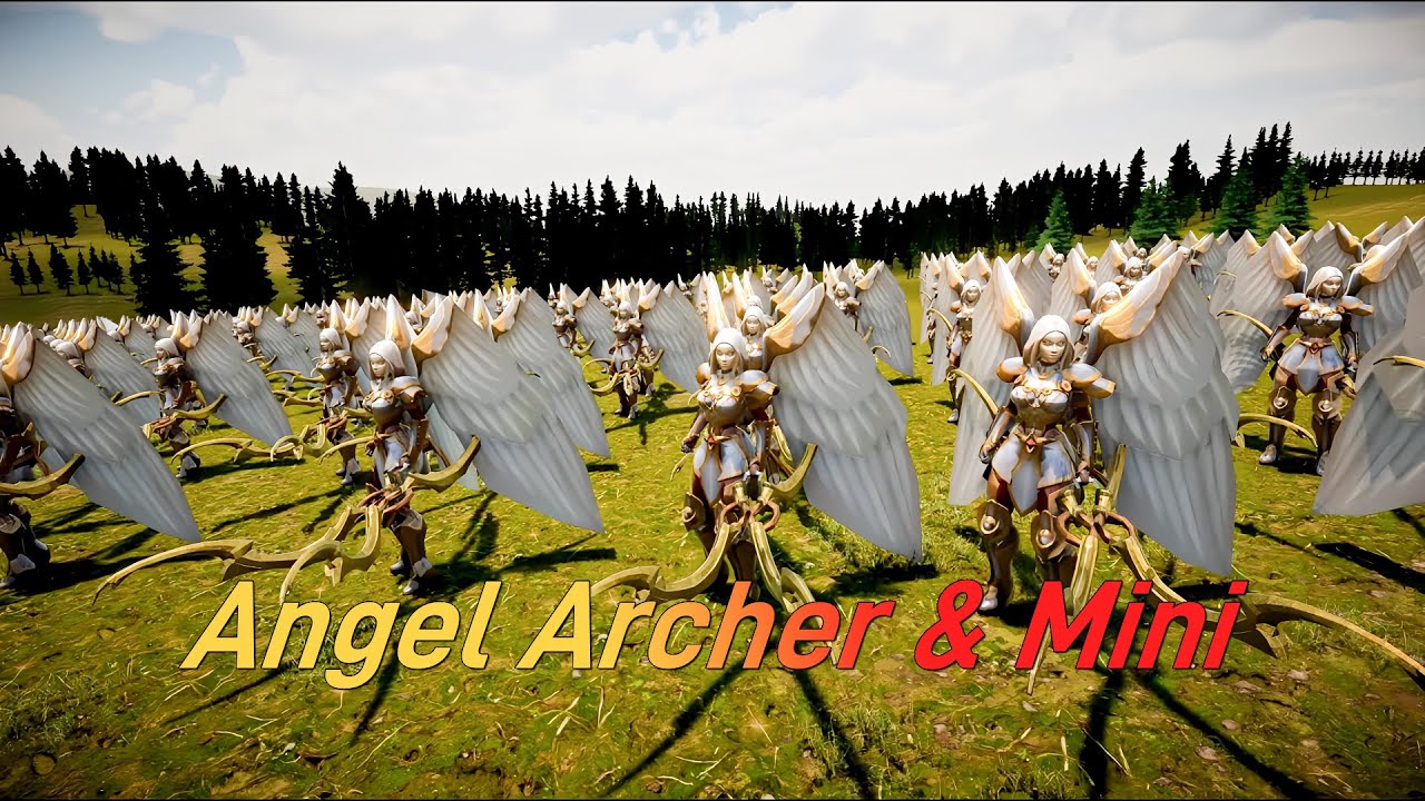 Angel Archer & Angel Archer Mini VS zombies 8,000,000 / Ultimate Epic ...