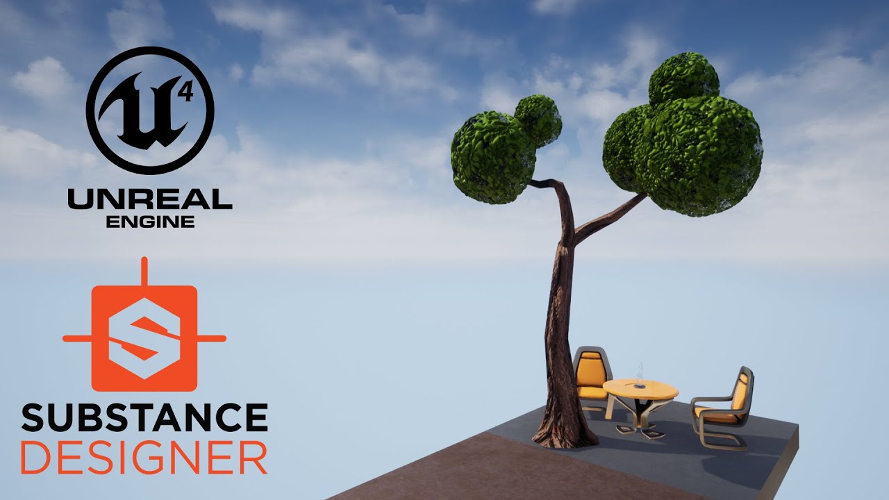 Substance Designer - Procedural Stylized / Cartoon Leaf Material pt.1 ...